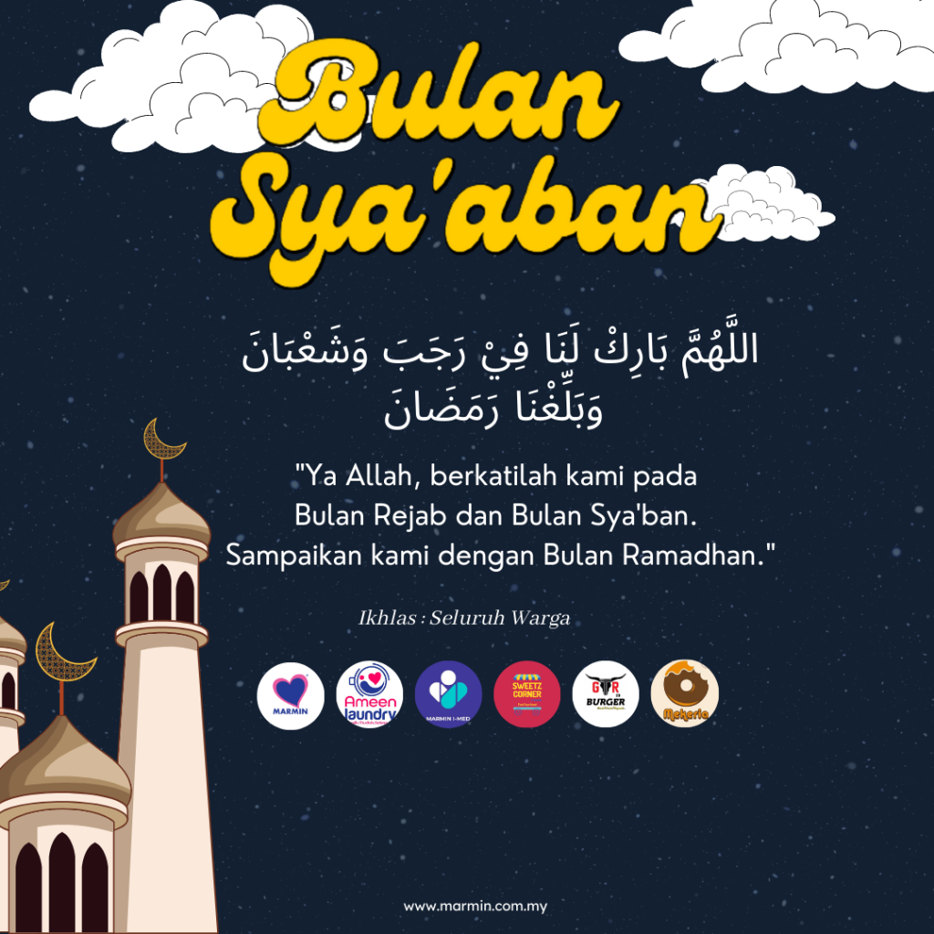 BULAN SYA’ABAN 2023 (1444H) – MARMIN